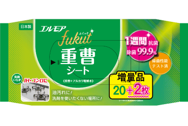 エルモア fukut おそうじシート 重曹 ｜ 商品情報 ｜ エルモア