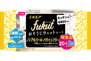 エルモアfukutおそうじシート キッチン用除菌99.9% ｜ 商品情報 ｜ エルモア